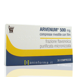 Arvenum 500 Compresse rivestite | Farmacia | Saninforma