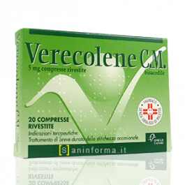 Verecolene C.M. compresse rivestite mg 5 | Farmacia | Saninforma