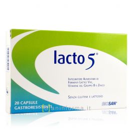 Lacto 5 Integratore | Fermenti Lattici | Saninforma