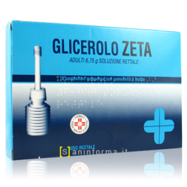 Glicerolo Zeta Adulti 6,75 g | Stitichezza e Gonfiore | Saninforma
