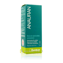 Anauran Gocce auricolari, soluzione | Farmacia | Saninforma