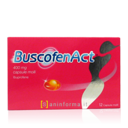 Buscofen ACT 400 mg | Farmacia | Saninforma